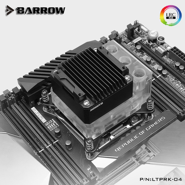 Barrowintel/AMD/X99/X299 multi-platform CPU cold head pump box all-in ...