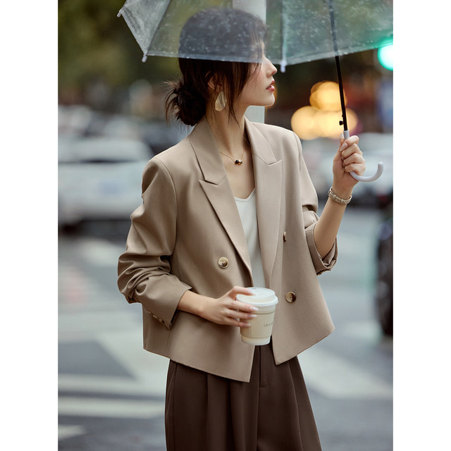 XWI XWI Xinwei Small Short Suit Jacket Women's 2024 Autumn French ...