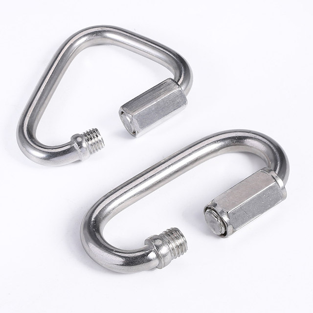 Connector 304 stainless steel quick connect ring connecting ring track ...