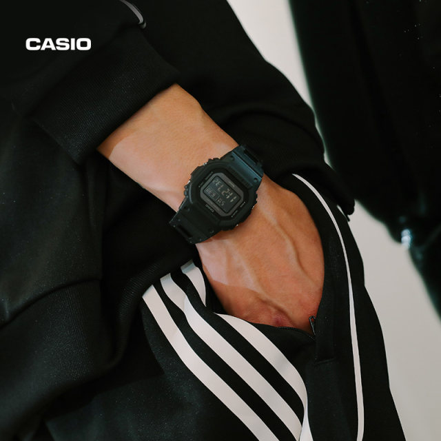 casio flagship store GW-B5600 solar electronic small square watch men's ...