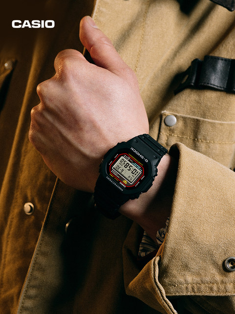 Casio flagship store DW-5000R small square origin series shockproof ...