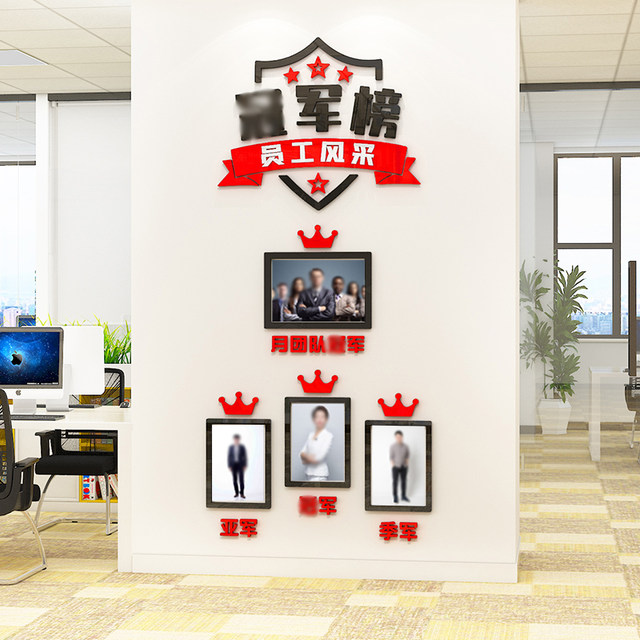 Excellent Employee Honor Wall Team Style Display Wall Company Corporate ...