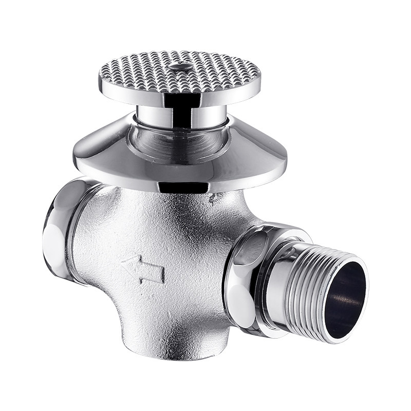Holy Snow Copper Squat Toilet Flush Valve - Foot Operated Delay Valve