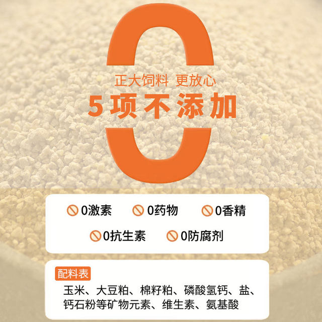 Zhengda 324 laying hen feed laying hen full-price feed egg-laying grain ...