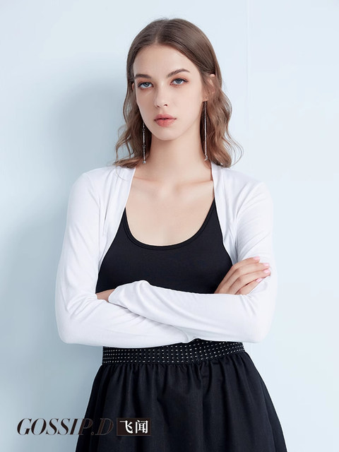 Summer Women's New Fashion Long-Sleeved Cardigan Blouse Breathable Mesh ...