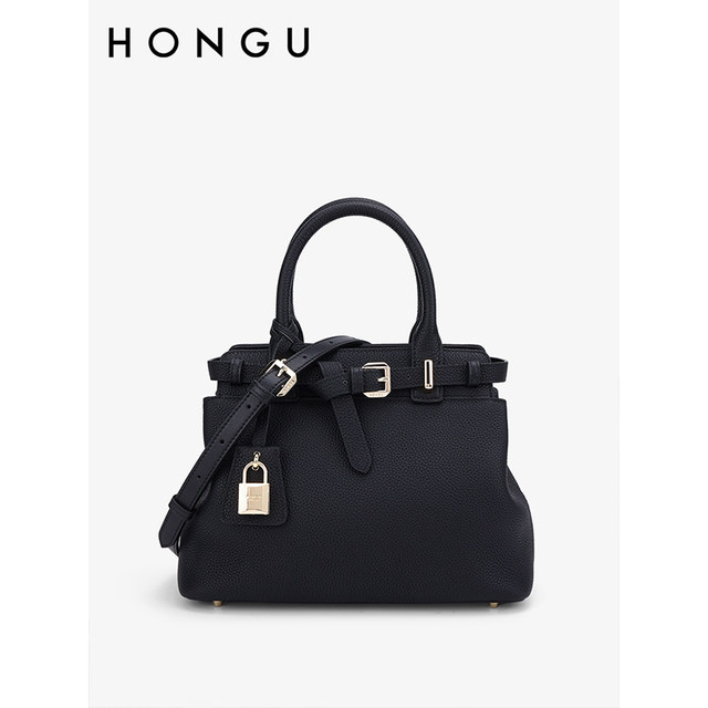 Honggu Bags 2024 New Commuting Genuine Leather Shoulder Handbag ...