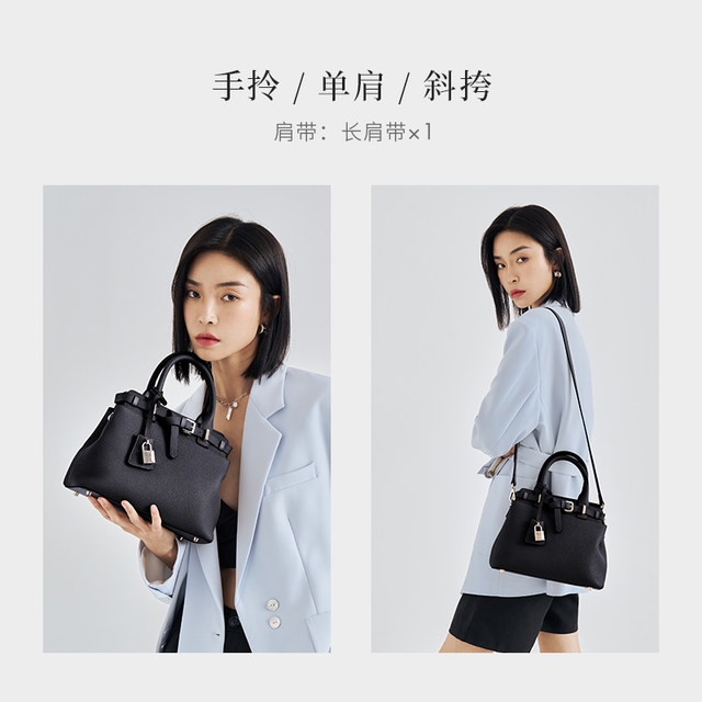 Honggu Bags 2024 New Commuting Genuine Leather Shoulder Handbag ...