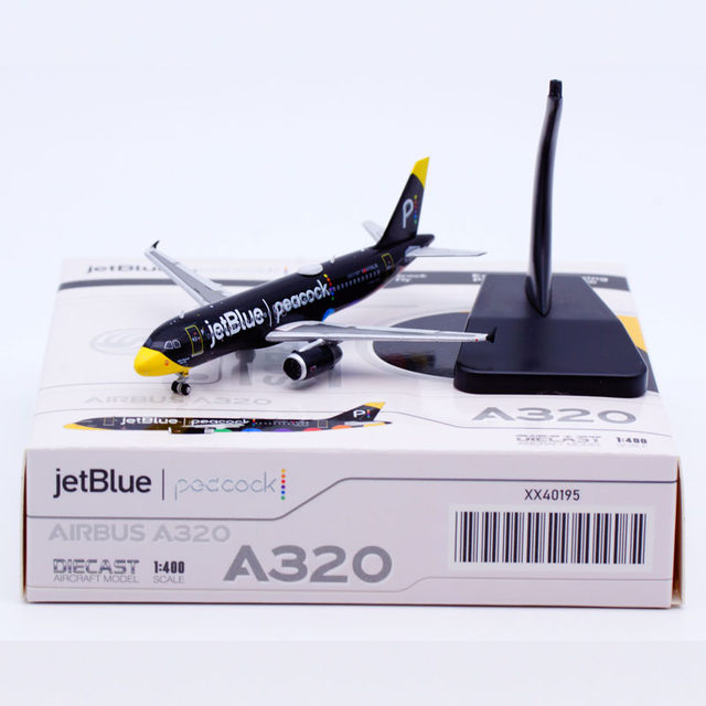 1:400JCWings alloy passenger aircraft model JetBlue Airways A320N706JB