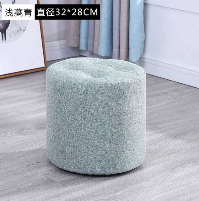 Sofa stool, fabric small stool, dressing room, modern chair, creative ...