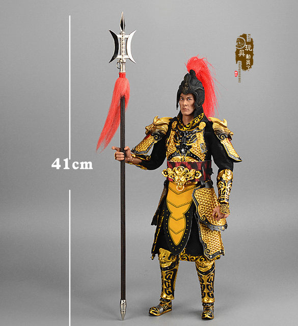 1:6 Ancient Chinese weapon weapon model single month Fangtian painting ...