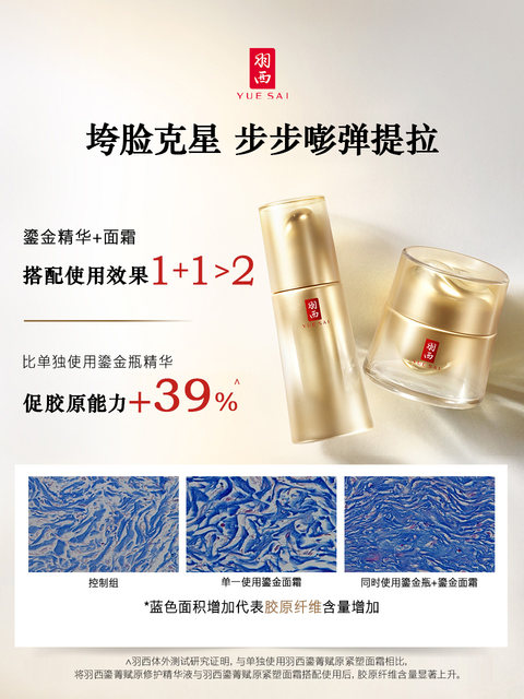 Yue Sai gilt CP gilt essence cream Bosein anti-wrinkle set skin care ...