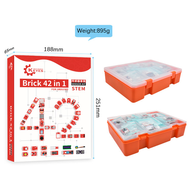 Mixly graphical programming of 42 sensors STEAM maker learning kit ...