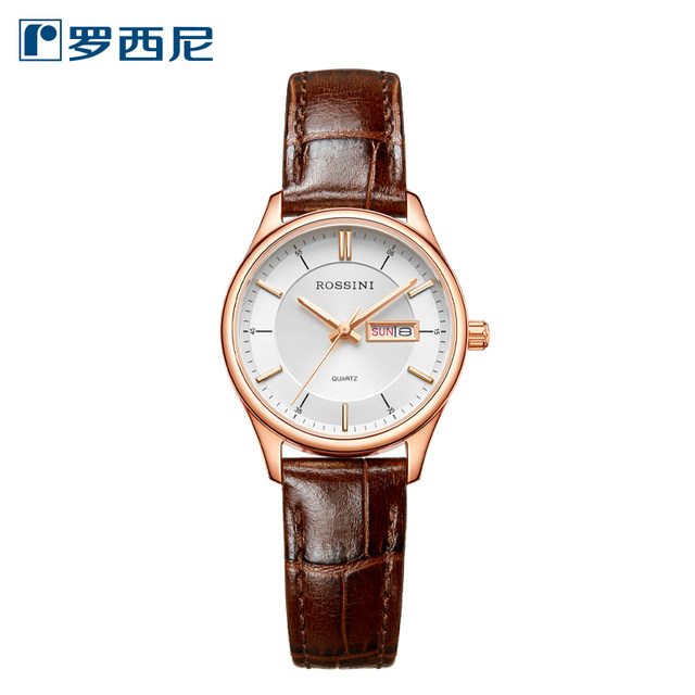 Rossini watch female student quartz watch brand genuine retro simple ...