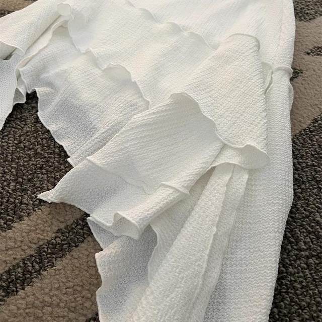 Irregular elastic skirt for women in early autumn Korean style ...