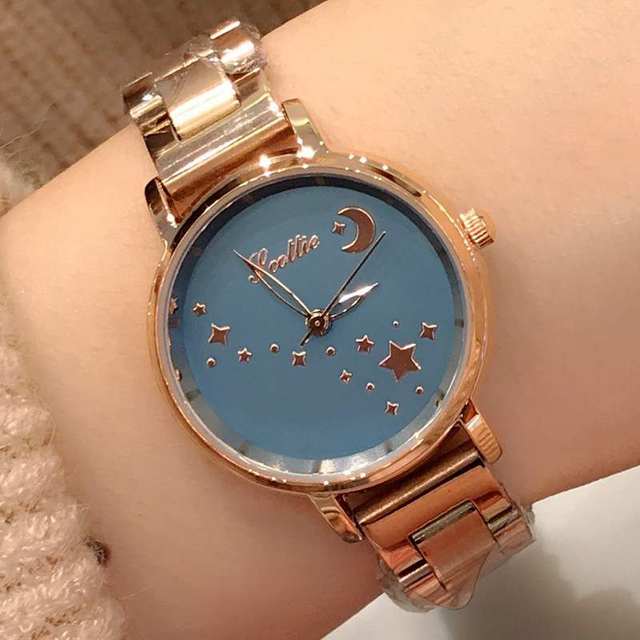 New style Gaudí fashion ladies imported movement star moon dial ins ...