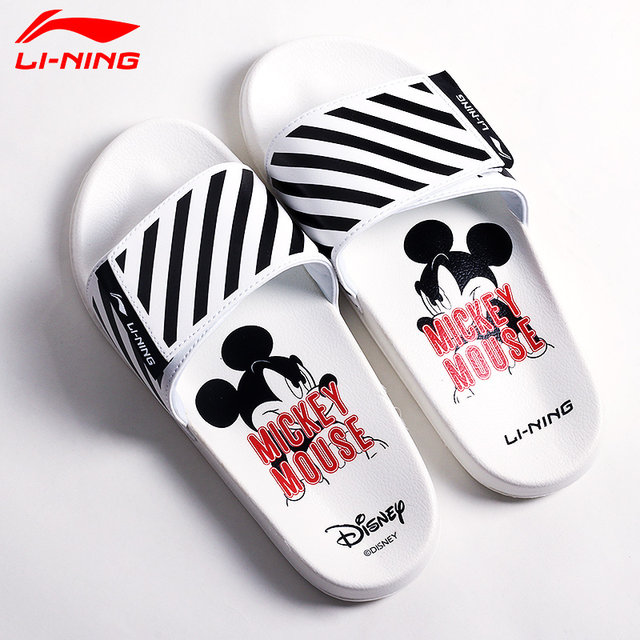 Li Ning slippers men's 2025 summer new style wear anti-slip and anti ...