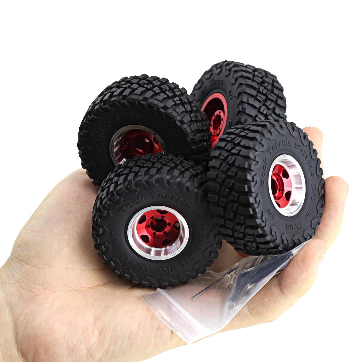 RS red spider 1/18 climbing car TRX4M Land Rover martyrs SCX24 FMS1.0 inch tire wheel R139