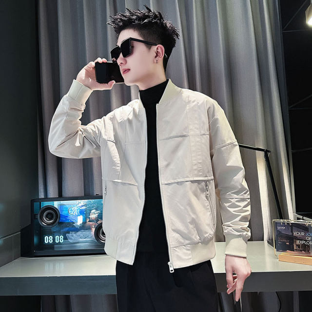 Spring and Autumn Short Jacket Men's Design High-end Fashion Brand Top ...
