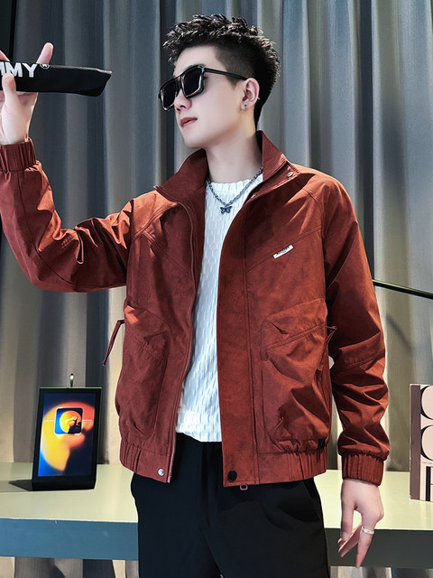 Spring and Autumn Jacket Men's Design High-end Fashion Brand Clothes ...