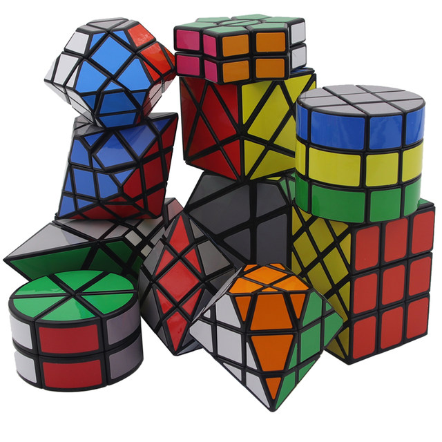 Dian Sheng Alien Rubik's Cube Series Two -three -layer round pillar ...