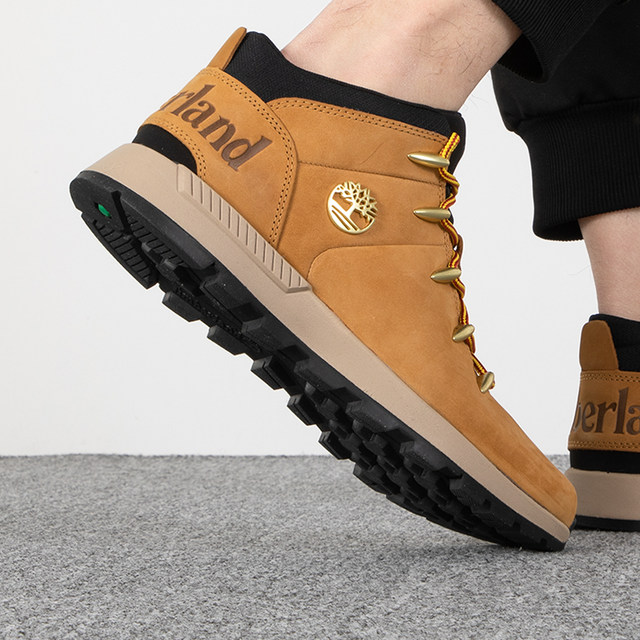Timberland Timberland wheat color mid-top boots men's shoes summer new ...