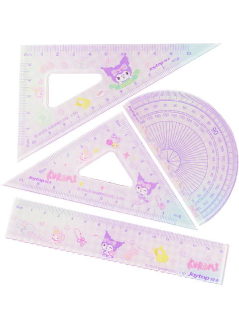 Sanrio Yayli Rim Jade Gou Dog Student Measured the Triangle Round Race ...