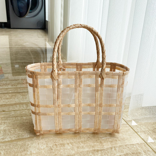Weaving bag buying basket hand -basket children's bag Smart Box ...