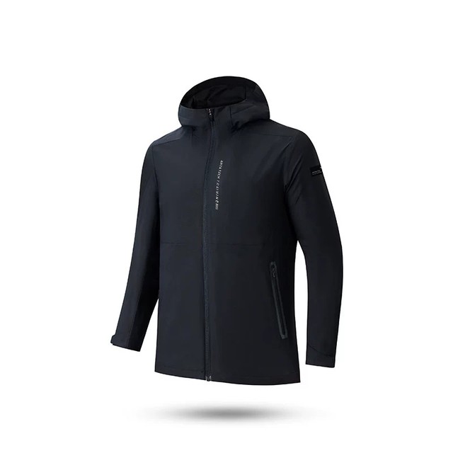 Anta sports jacket men's spring and autumn new hooded woven stand ...