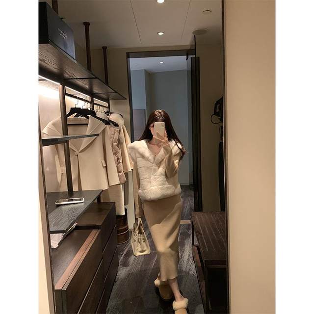 Zhao Baoni Bunny Bunny Fatty Fatty Rabbit Bunny Hooding Vests Fresh and ...