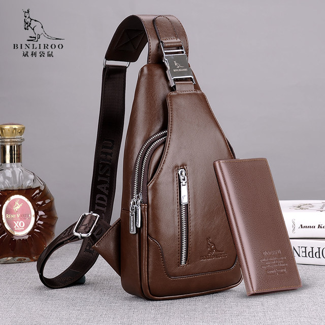 Binli Kangaroo Men's Break Classes Customs Bag 2023 New Fashionable ...
