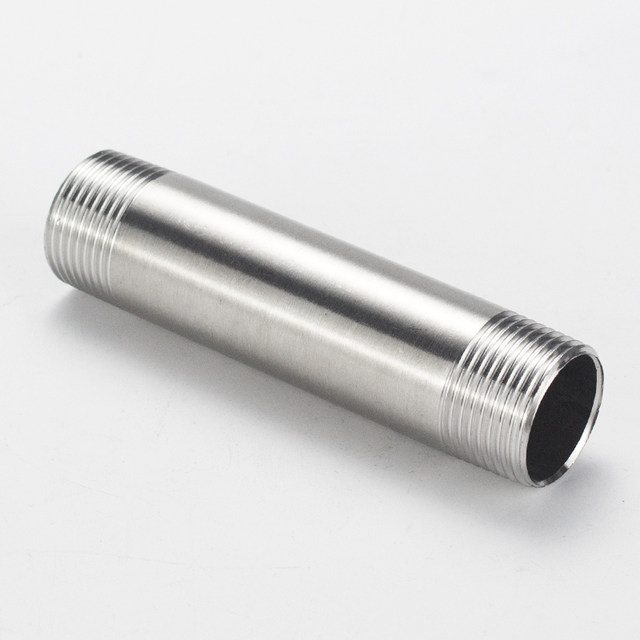 304 stainless steel extended double-headed external wire threaded steel ...