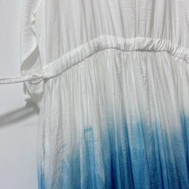 Yiche tie-dye original design handmade plant blue dyeing artistic ...