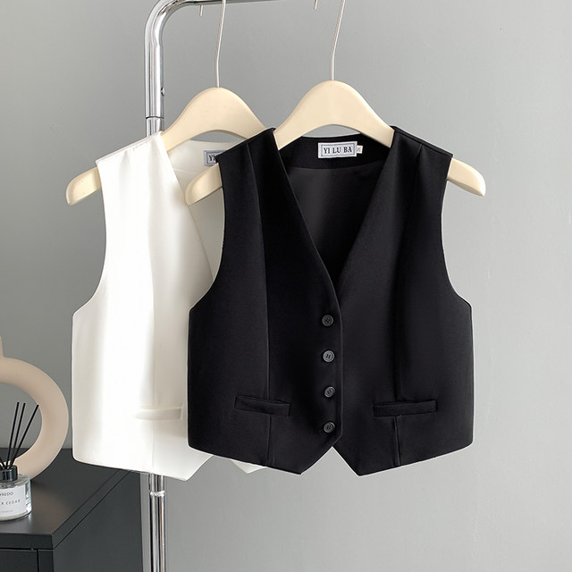 Suit vest women's small vest outer wear 2024 spring and summer new ...