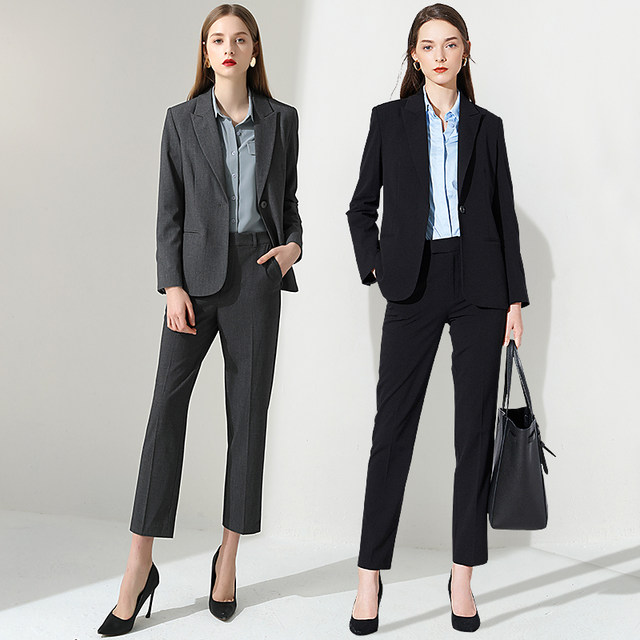 Xino Niqiu Winter Professional suit suit outer jacket female civil ...