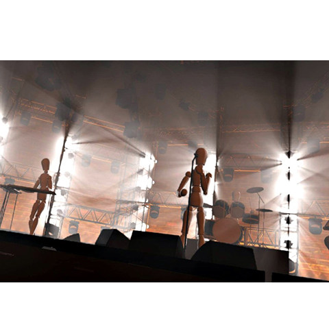 Wysiwyg R40/R44 Stage Design Software - 3D Lighting Simulation