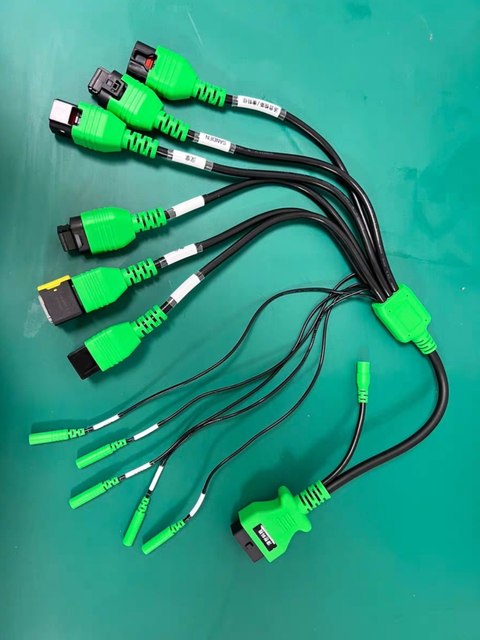 New energy compressor detector offline drive six-in-one plug wire harness Zeshi genuine six-in ...