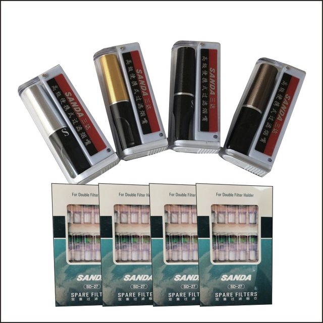 Genuine Sanda SD-126 cigarette holder, advanced portable refillable cigarette holder, can be ...