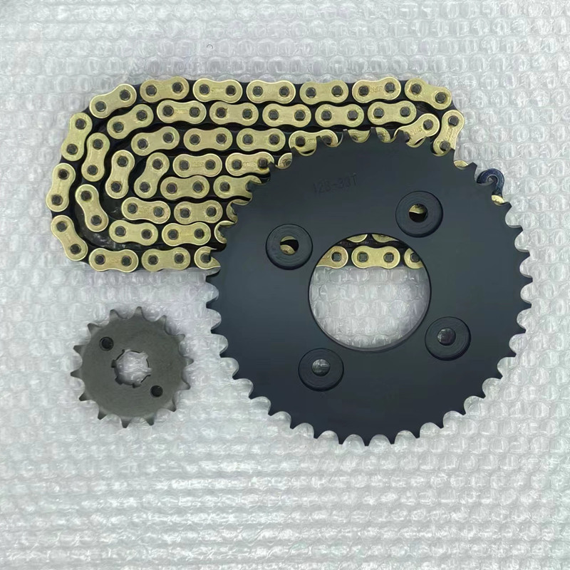 Suitable for Xindazhou Honda Weiwu 110 Piaoyue SDH110-16/19/21/22 chain plate set chain oil seal ...