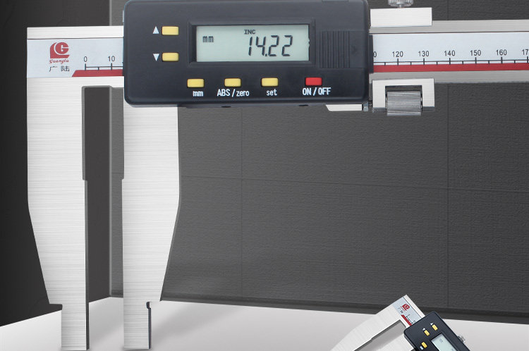 Guanglu large-range electronic digital display vernier caliper 1.5 ...
