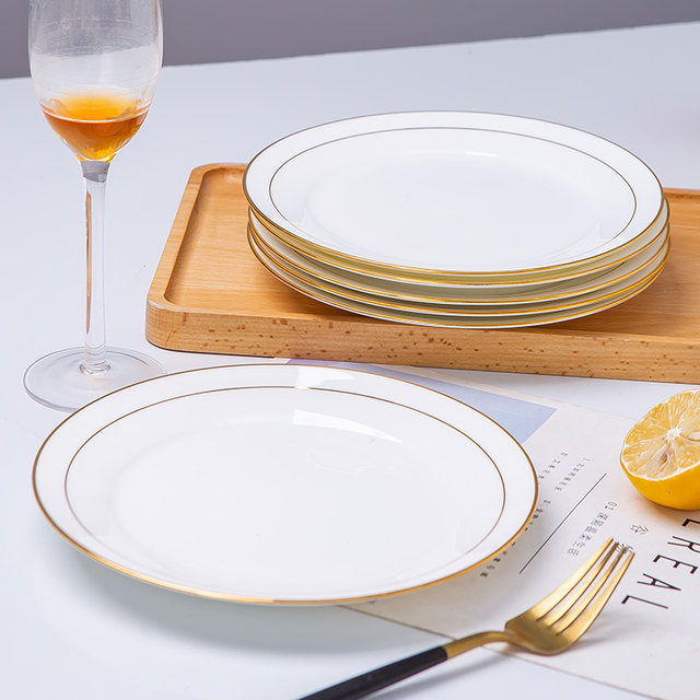 Plate set combination dish home dining plate creative western steak ...