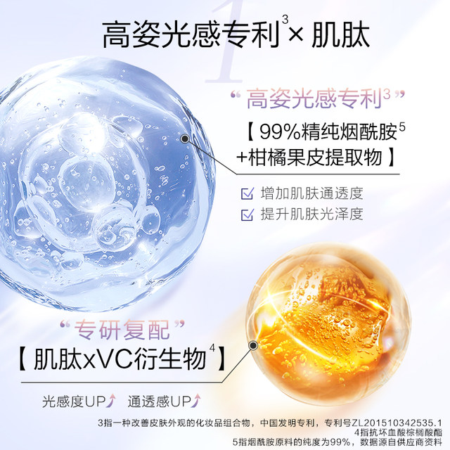 High profile water emulsion set, even skin care products, hydrating and ...