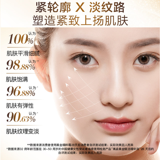 Gaozi Black Gold Milk Creation Gift Box Firming Anti -wrinkle ...