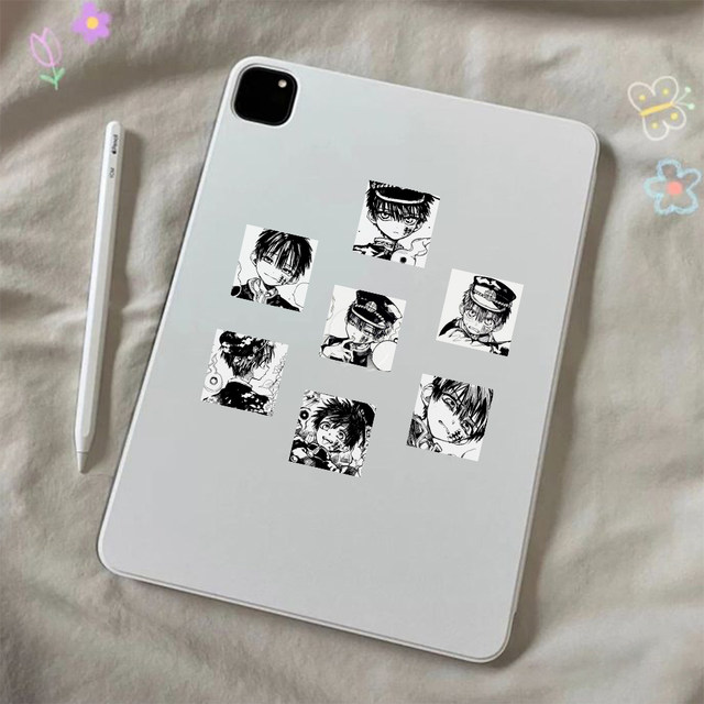 54 black and white ground binding young Huazi Jun stickers decorative ...