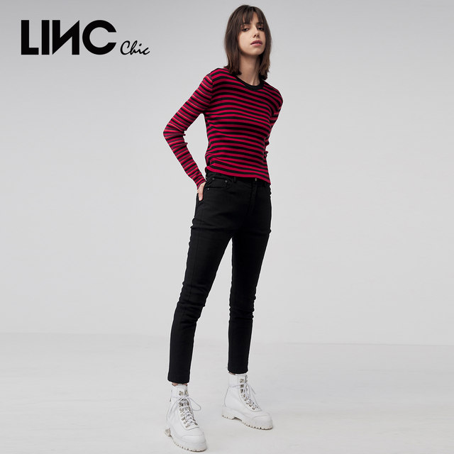 The same style of LINC Jin Yujie off-season modern tight women's down ...