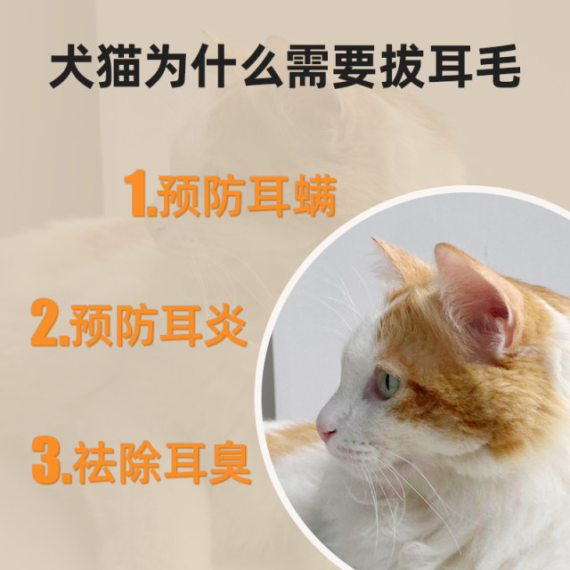 Dog ear hair plucking powder, pet hair plucking powder, Teddy dog ear ...