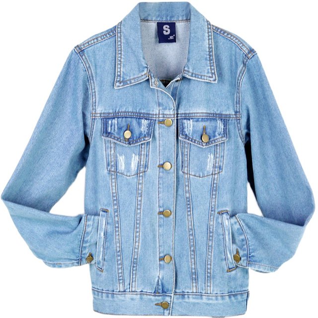 SSY denim jacket women's BF style spring and autumn student jacket ...