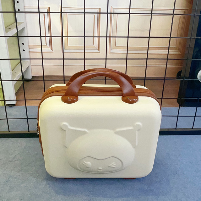 New 14 -inch cartoon hand luggage female students cute makeup box mini ...