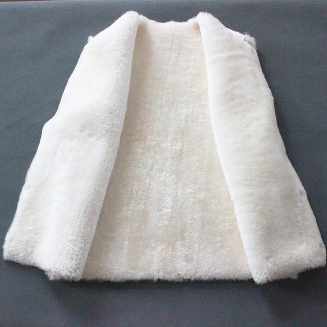 100% sheepskin vest lining men's and women's wool vest winter fur all ...