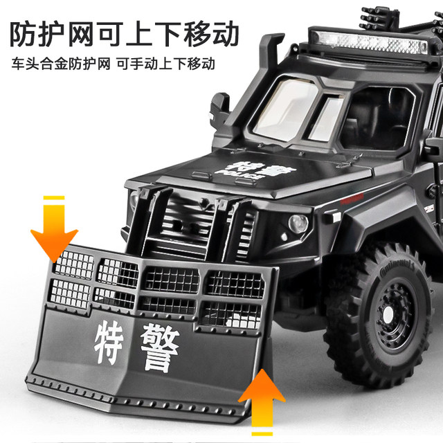 Spinosaurus explosion-proof armored vehicle model alloy simulation ...