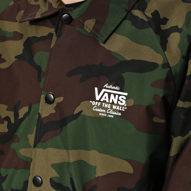 VANS jacket American trendy brand baseball uniform camouflage classic ...